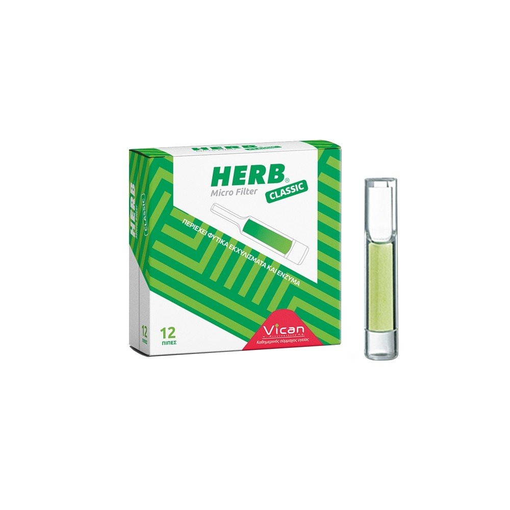 ΘΕΛΩ ΛΥΣΗ ΓΙΑ: Vican Herb Microfilter για Classic 12 τμχ