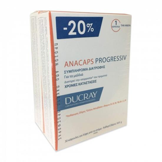 ΓΥΝΑΙΚΑ: Ducray Anacaps Progressiv capsules συμπλήρωμα διατροφής για τα ...
